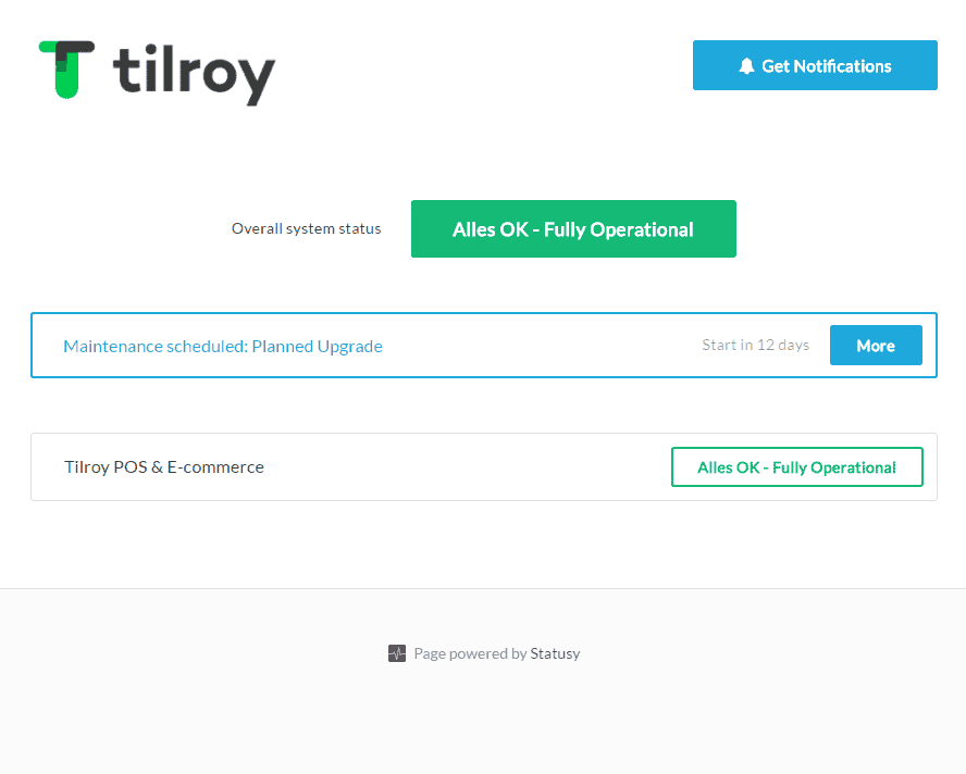 Tilroy Customer Support - Tilroy